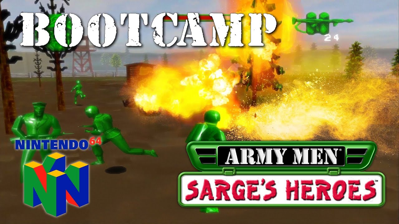 Army Men: Sarge's Heroes - N64 - Campo de Entrenamiento (Bootcamp ...