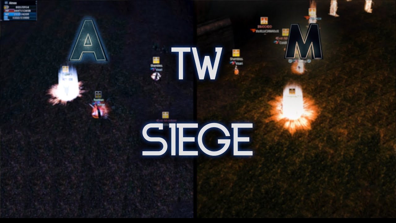 Lineage 2 - Ghost Hunter PvP - 'TW Siege' [L2 Exilium H5] - YouTube