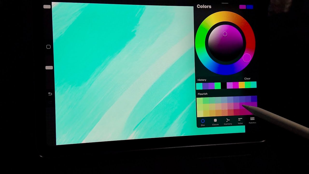 Satisfying Procreate Art - Relaxing Digital Drawing - YouTube