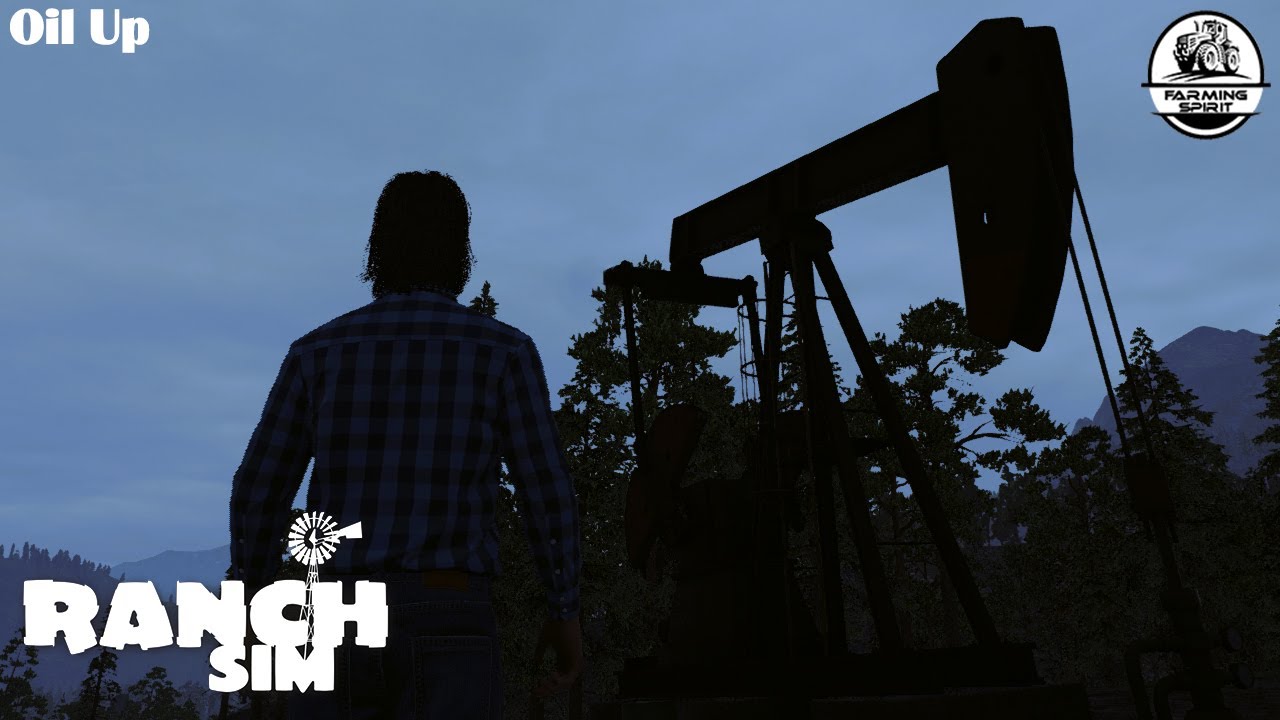 Ranch Simulator Episode 2 Lets Play Building My First Drill Rig