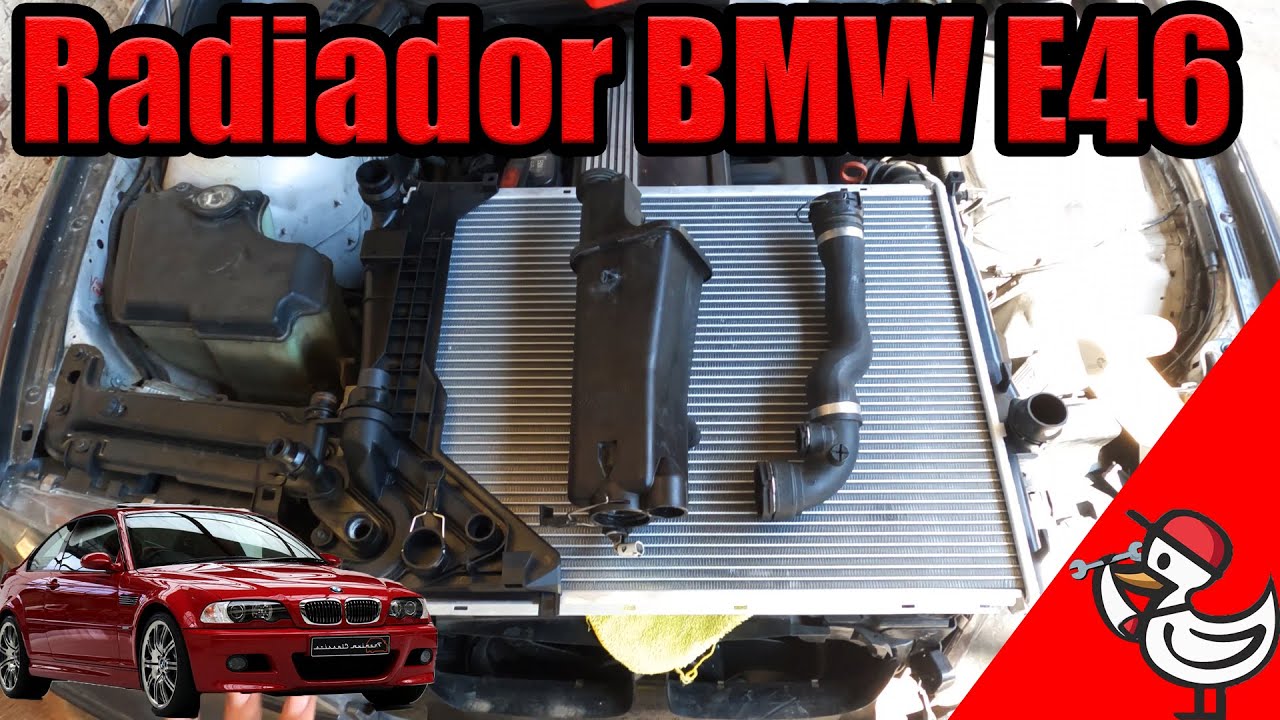 Cambio de radiador BMW E46 - YouTube
