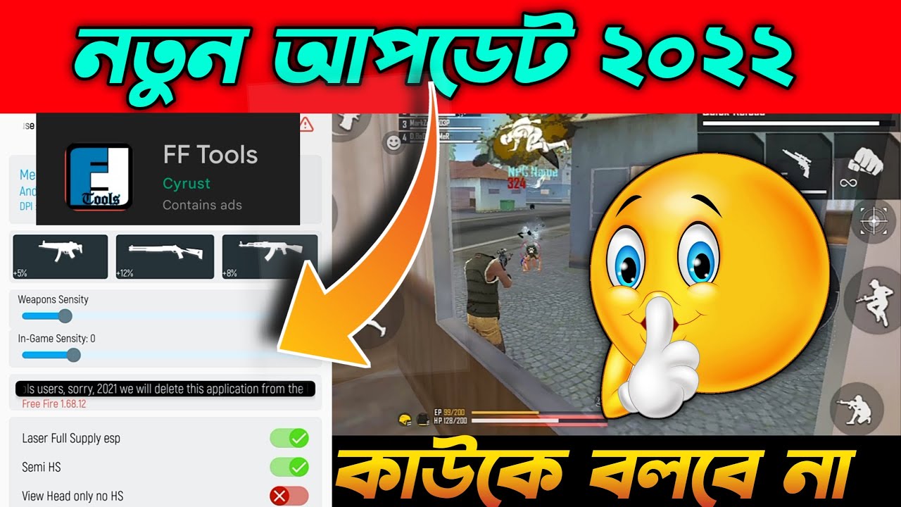 FF Tools Pro All Location+Auto Headshot Ha*k 🎯•New Update 100% Location ...