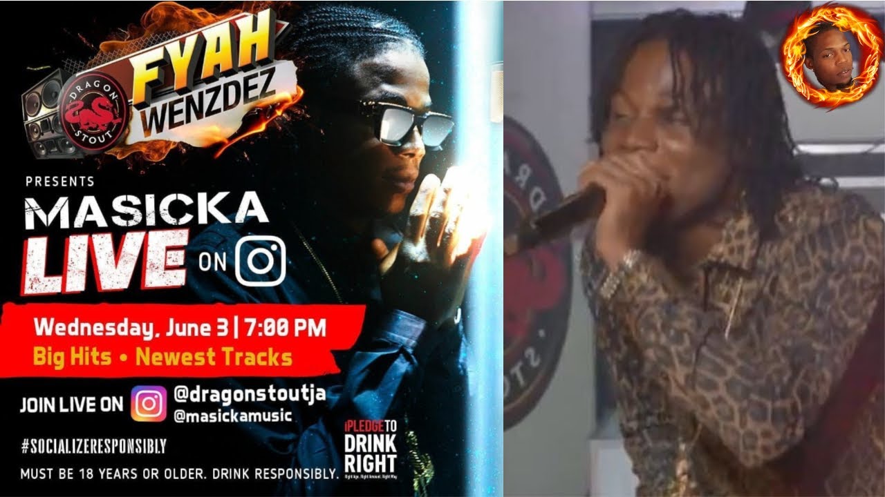 Masicka Smashing Performance Live Instagram "HITS AFTER HITS CATALOGUE ...