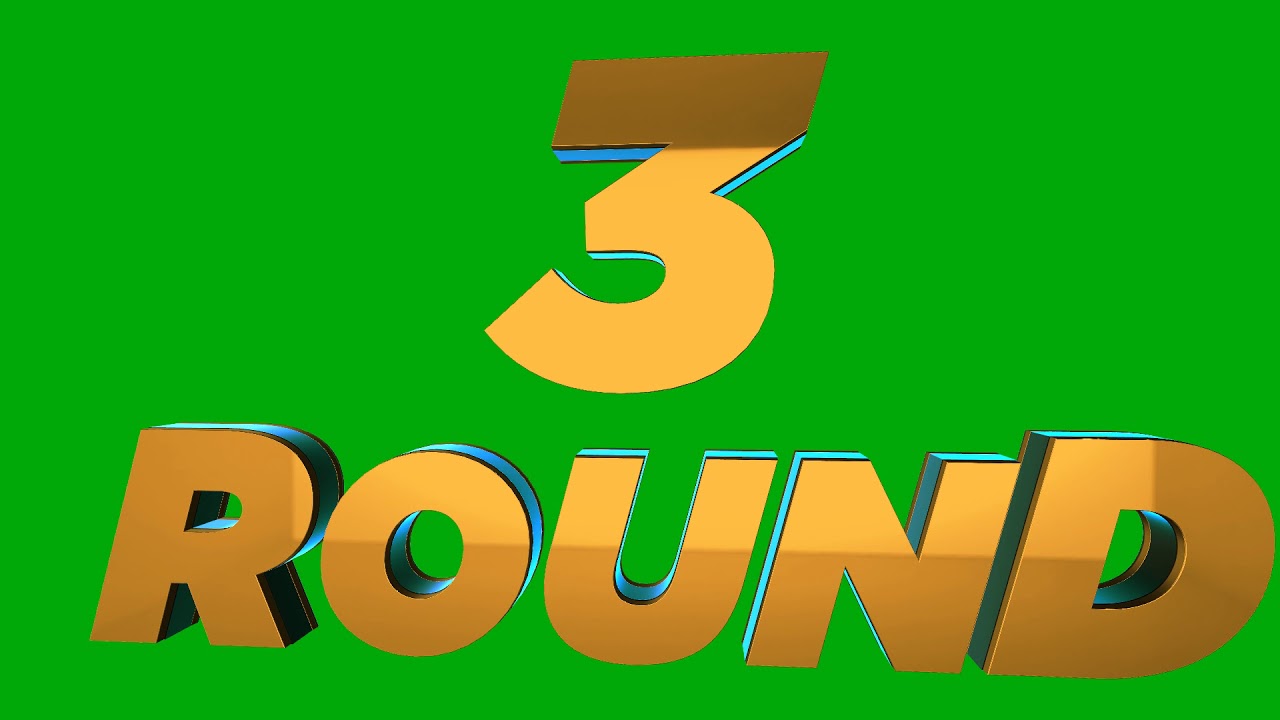 3D Green Screen ROUND 3 | free stock footage - YouTube