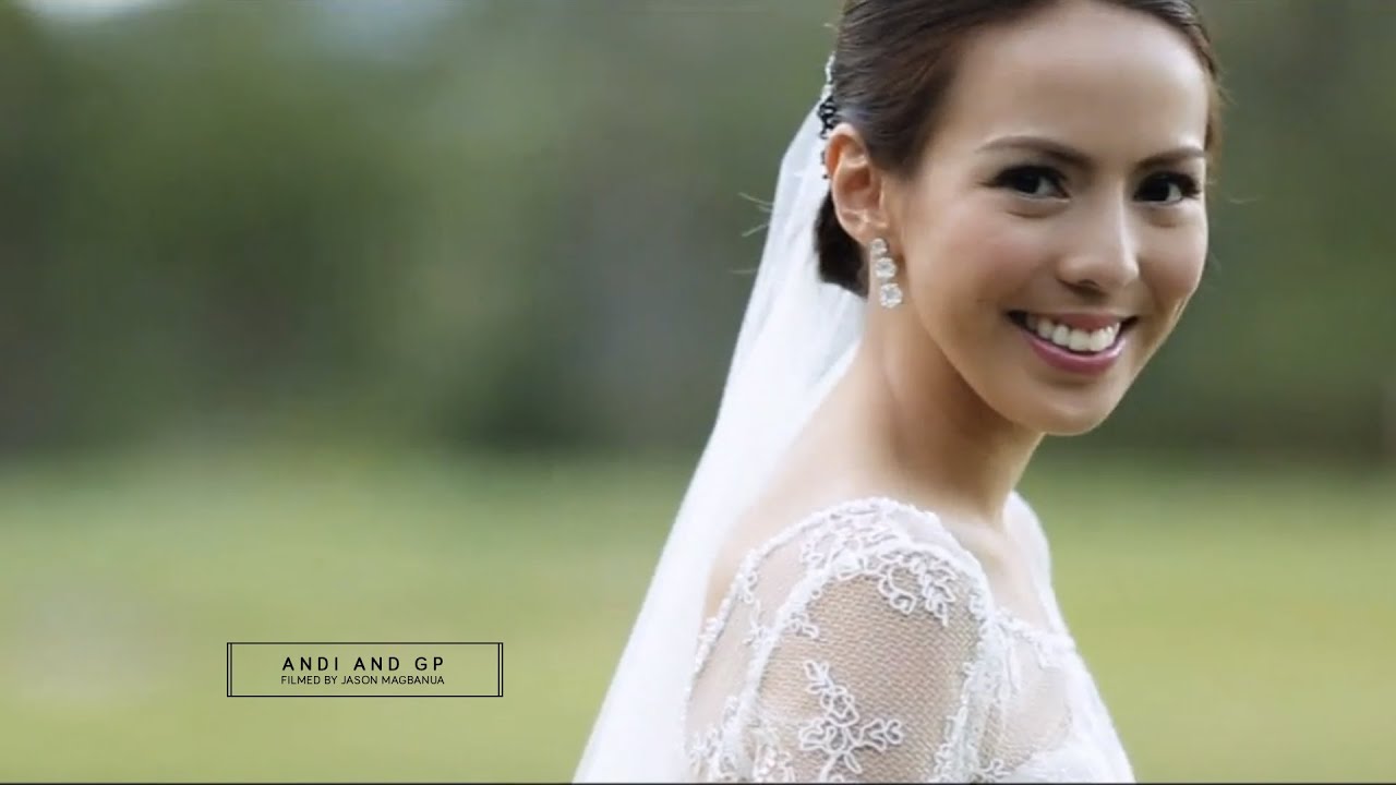 Andi Manzano and GP Reyes: A Lovely Wedding in Baguio - YouTube