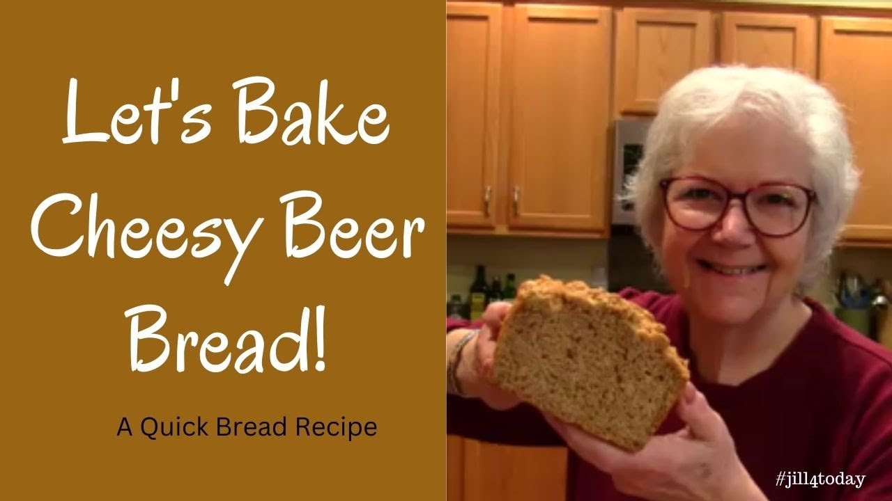Delicious Cheesy Beer Bread | EASY QUICK BREAD! - YouTube
