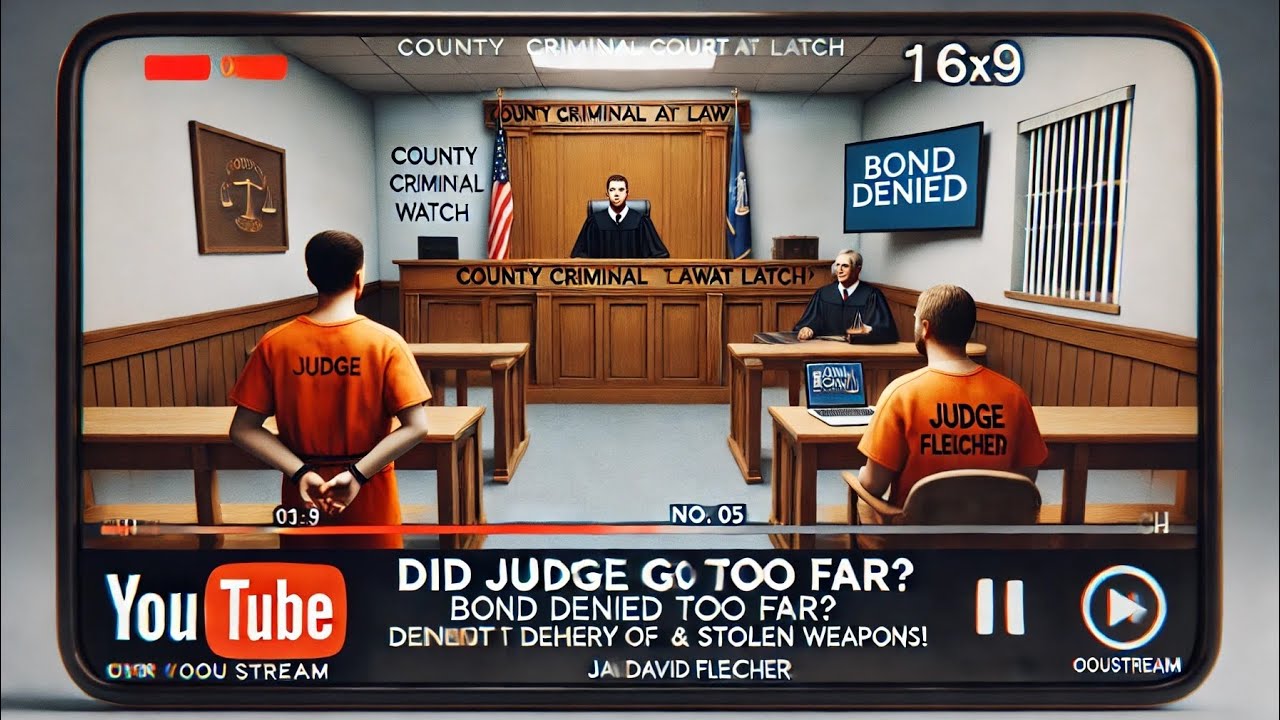 Did Judge Fleischer Go Too Far? Bond Denied for Defendant with a ...
