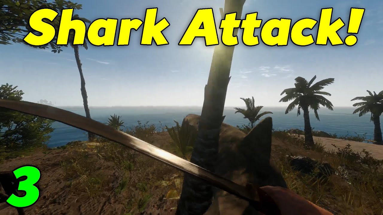 Shark Hunter! - Stranded Deep Gameplay Part 3! - YouTube