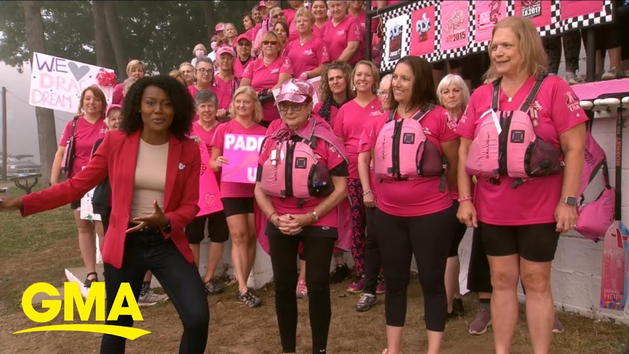 Group of Ohio women on a mission to fight breast cancer l GMA - YouTube