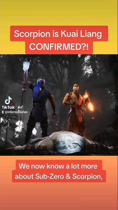 Scorpion is Kuai Liang CONFIRMED?! #MortalKombat - YouTube