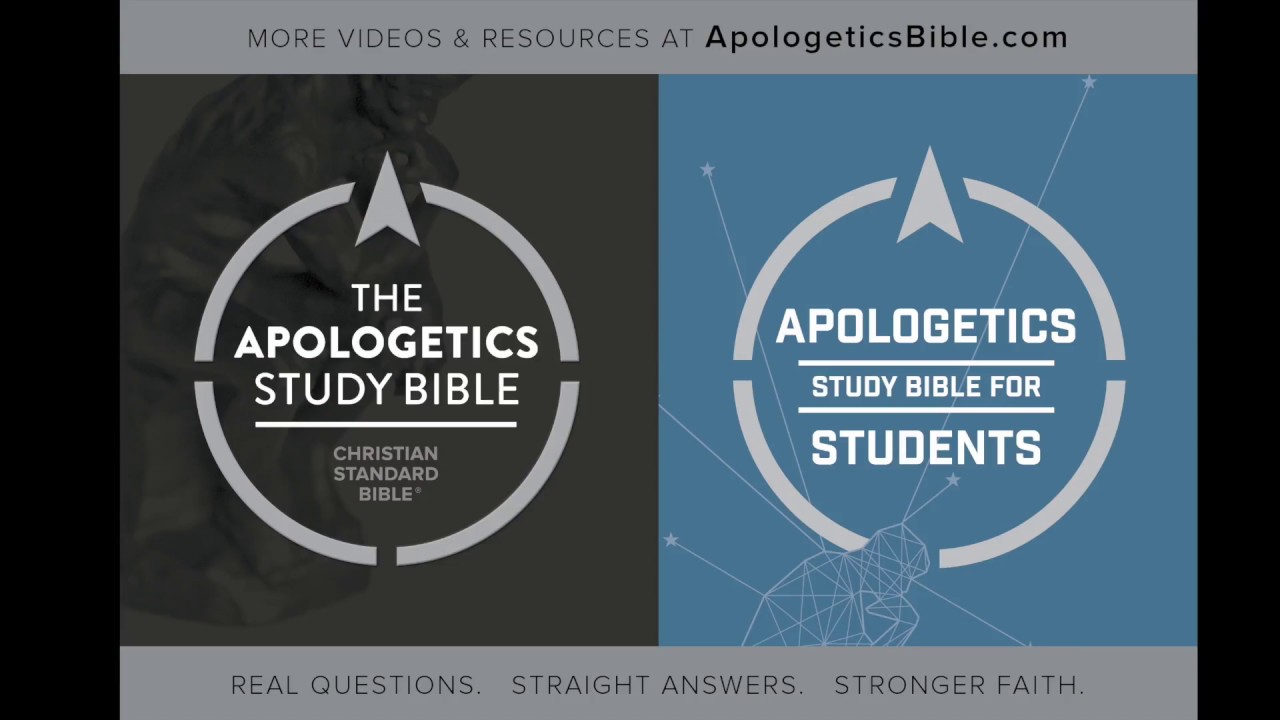 Apologetics Study Bible for Students Intro - YouTube