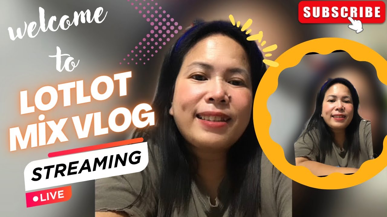 Lotlot mix vlog is live! hi good evening!!! its raining here!!!! - YouTube