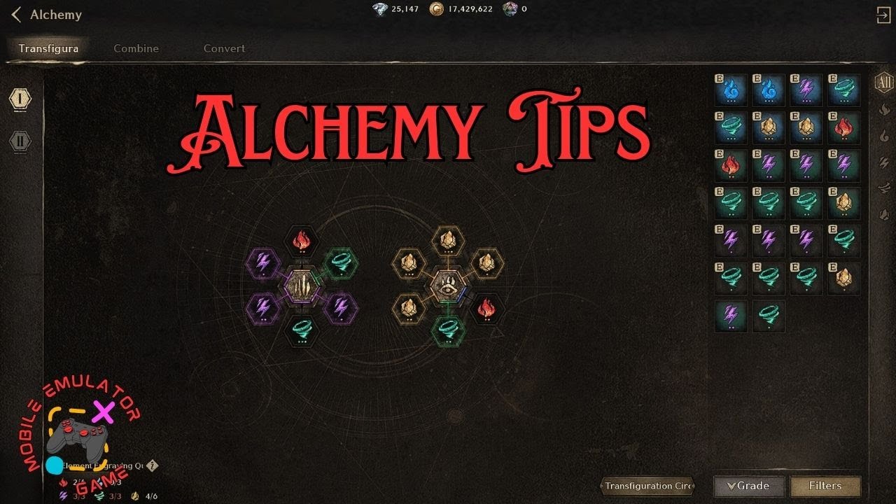 Night Crows Introducing new Alchemy Function !! - YouTube