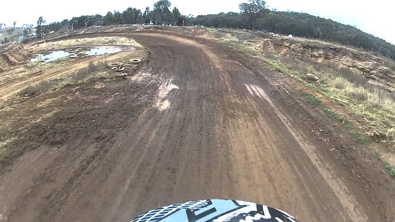 louee motorcross track yz 125 - YouTube
