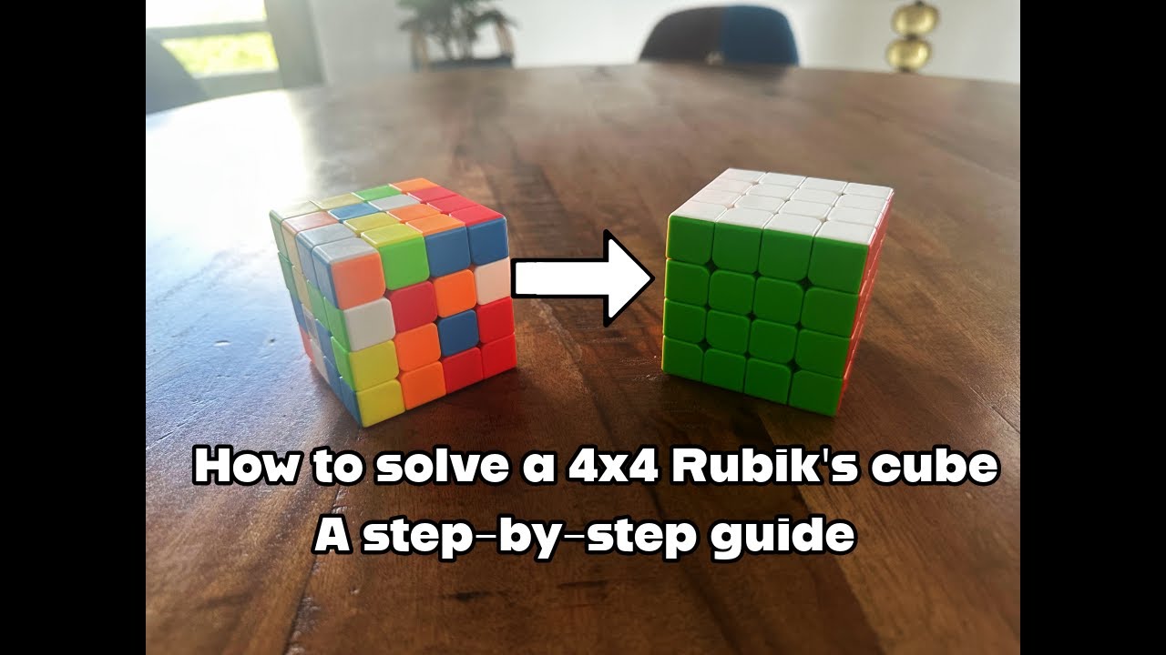 How to solve a 4x4 Rubik's cube: A step-by-step guide - YouTube