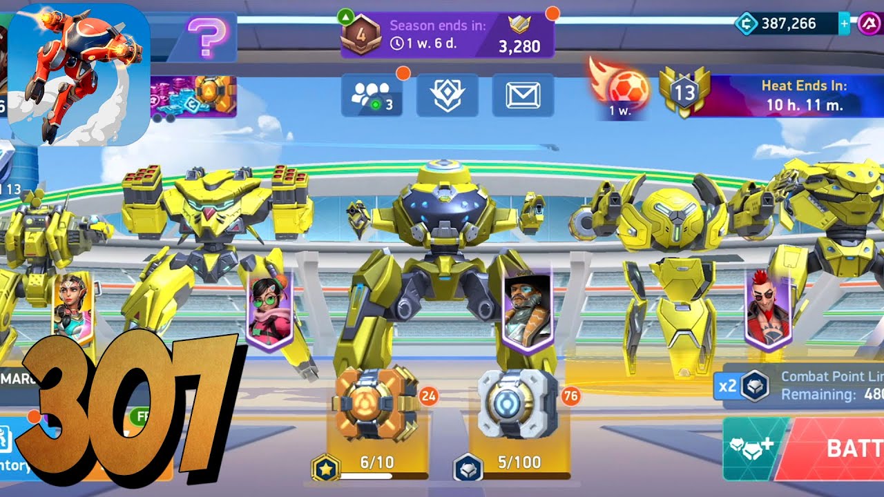 Mech Arena - Gameplay Walkthrough Part 307 - Yellow Team(iOS,Android ...