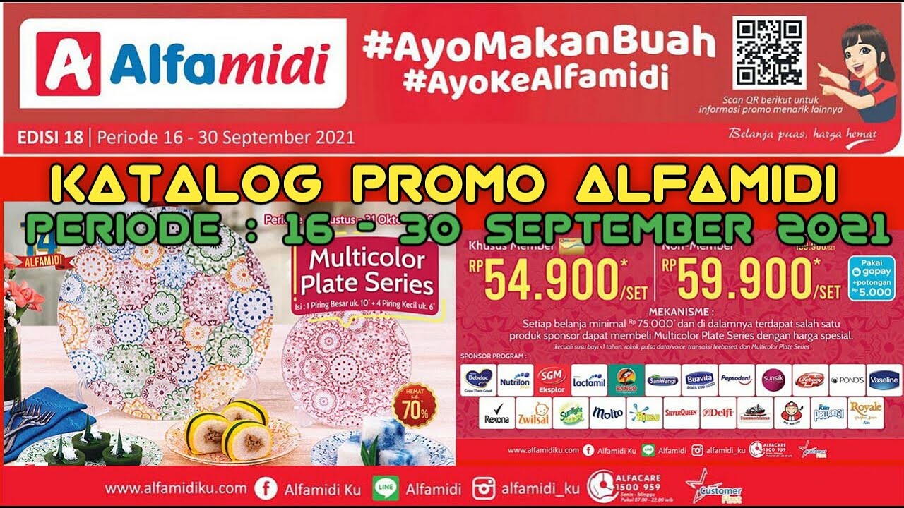 Promo Katalog Alfamidi 16 - 30 September 2021 - YouTube