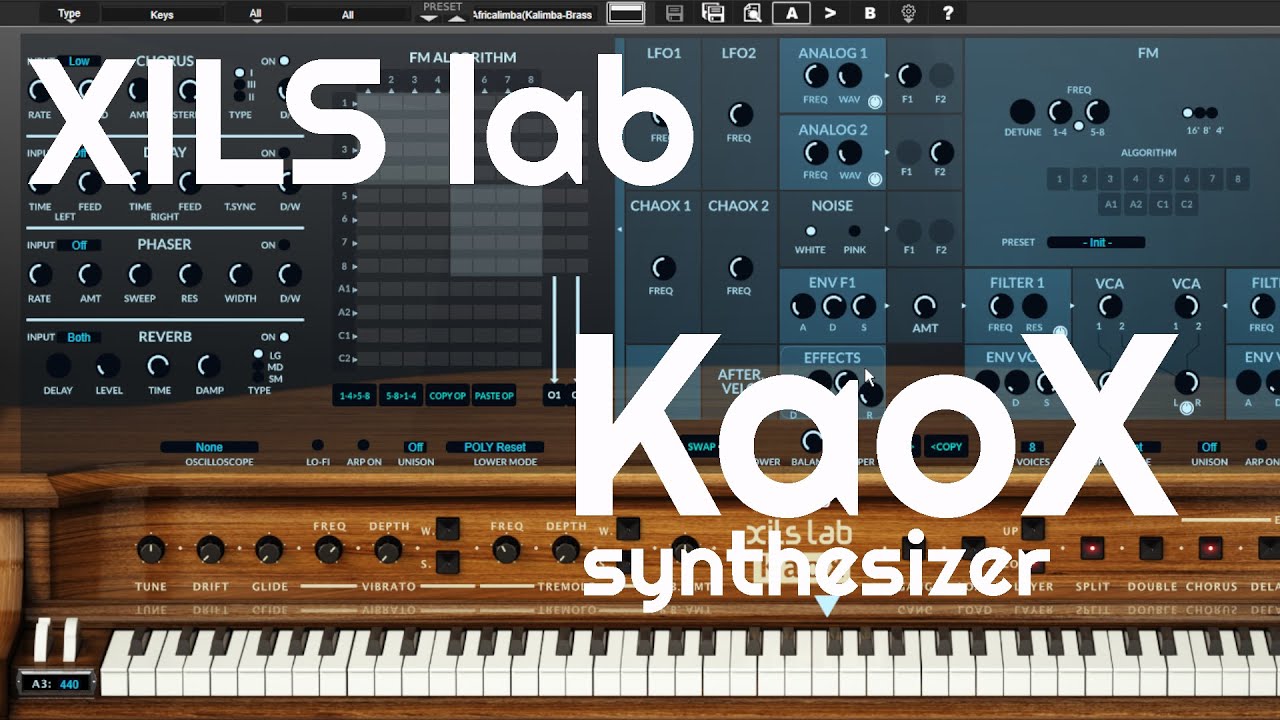 KaoX Synthesizer by XILS lab (No Talking) - YouTube