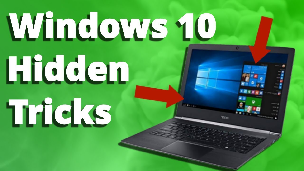 Windows 10 Update Hidden Features, Tips and Tricks Settings you MUST ...