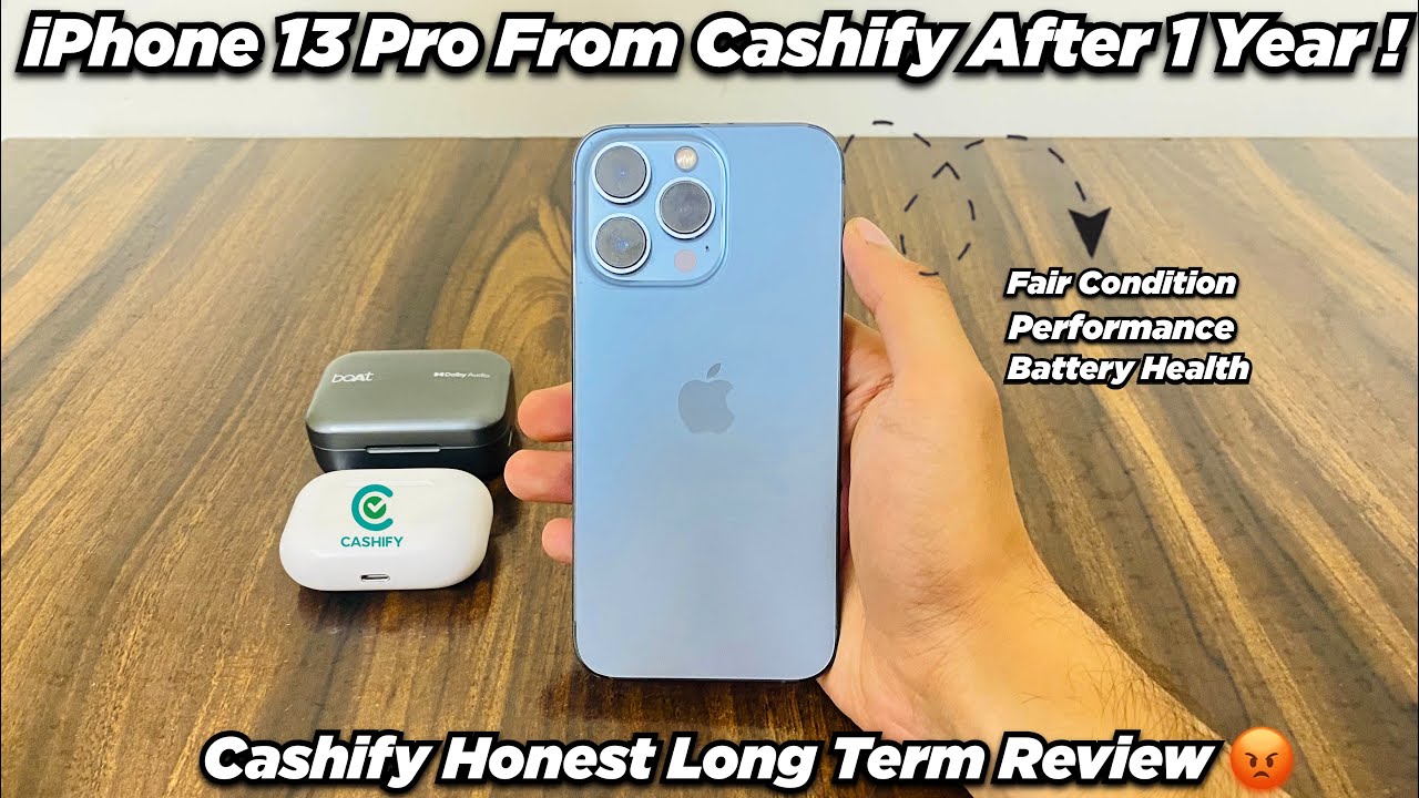 iPhone 13 Pro From Cashify After 1 Year Review || Fair Condition || Cashify iPhone Long Term ...
