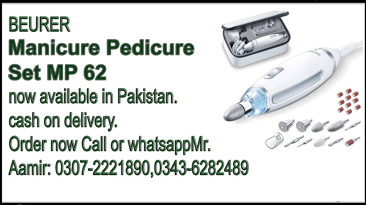 Beurer Manicure Pedicure Set MP 62 | Product Review and Unboxing - YouTube