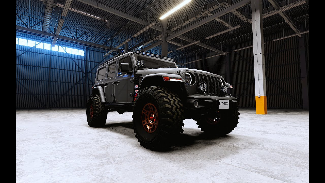 BeamNG Drive 2018 Jeep Wrangler J-Wagon OffRoad Crawling Gamplay | Live ...