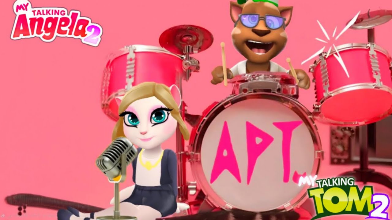 My talking Angela 2 ART SING SONG - YouTube