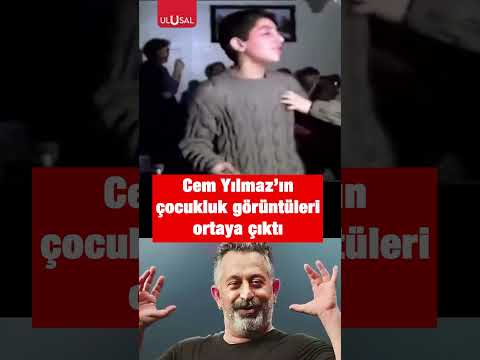 Cem Yılmaz'ın 1985 yılına ait çocukluk görüntüleri ortaya çıktı #shorts #cemyılmaz #komedi
