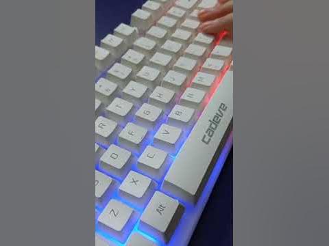 ASMR | Typing on Cadeve Keyboard ⌨ - YouTube
