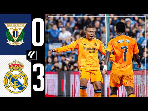 HIGHLIGHTS | Leganés 0-3 Real Madrid | LaLiga 2024/25