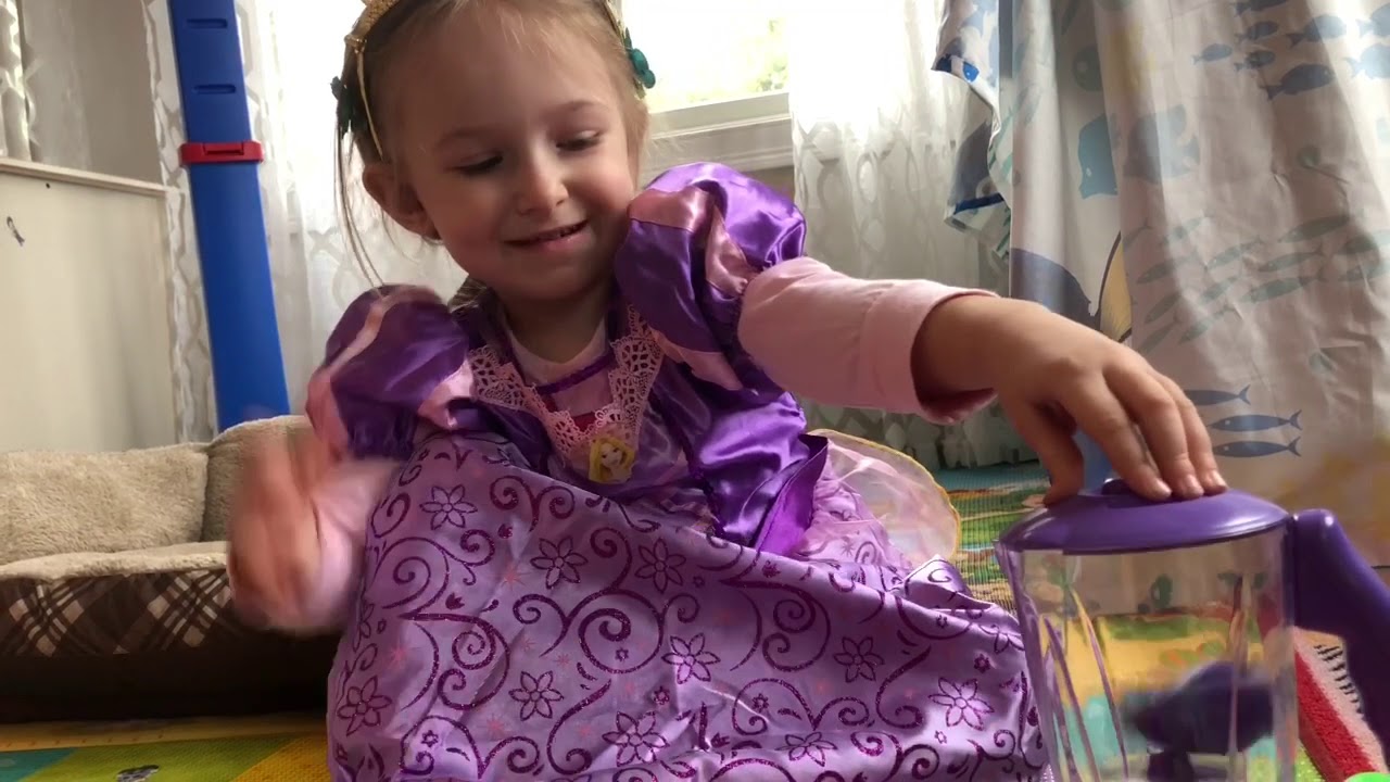 Eggplant Smoothie With Princess Elaina - YouTube