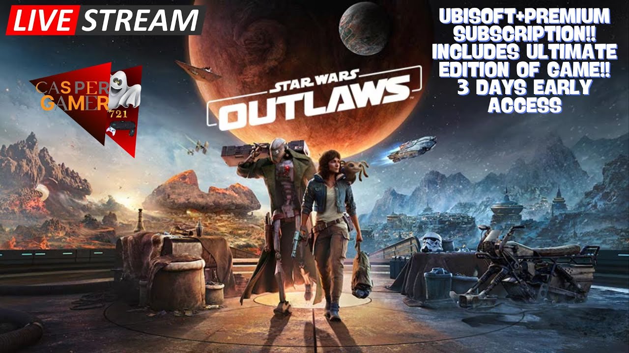 STAR WARS OUTLAWS, ultimate edition with ubisoft+premium subscription ...