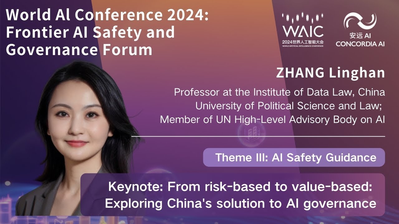 ZHANG Linghan (张凌寒): From risk-based to value-based: Exploring China's ...