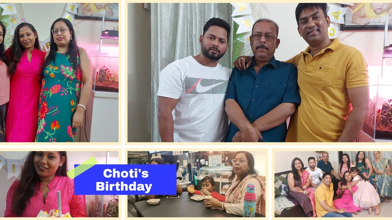 Choti ka birthday celebration | Pure Family Milke enjoy Kiya | Daily ...