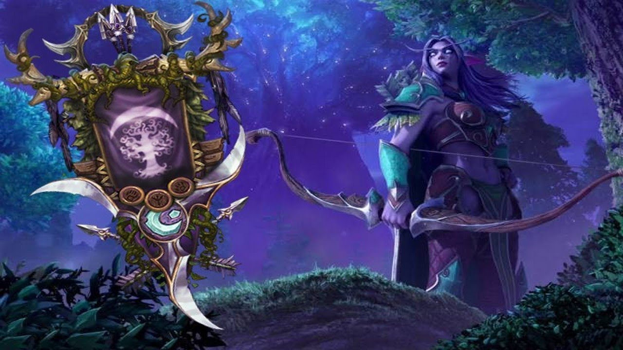 La nouvelle capitale elfes de la nuit Bel'ameth ! - YouTube