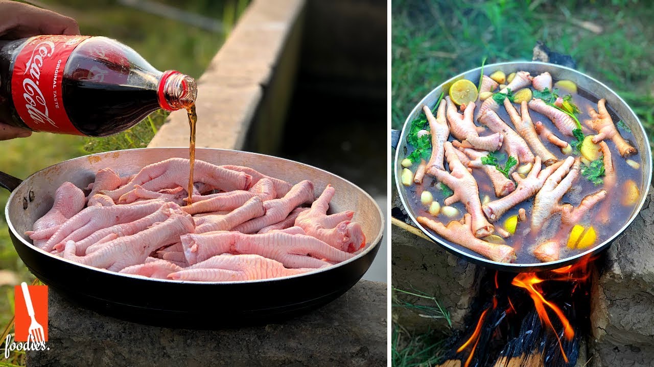 How To Cook Chicken Feet In Coca Cola.The Most Amazing Cooking Video ...