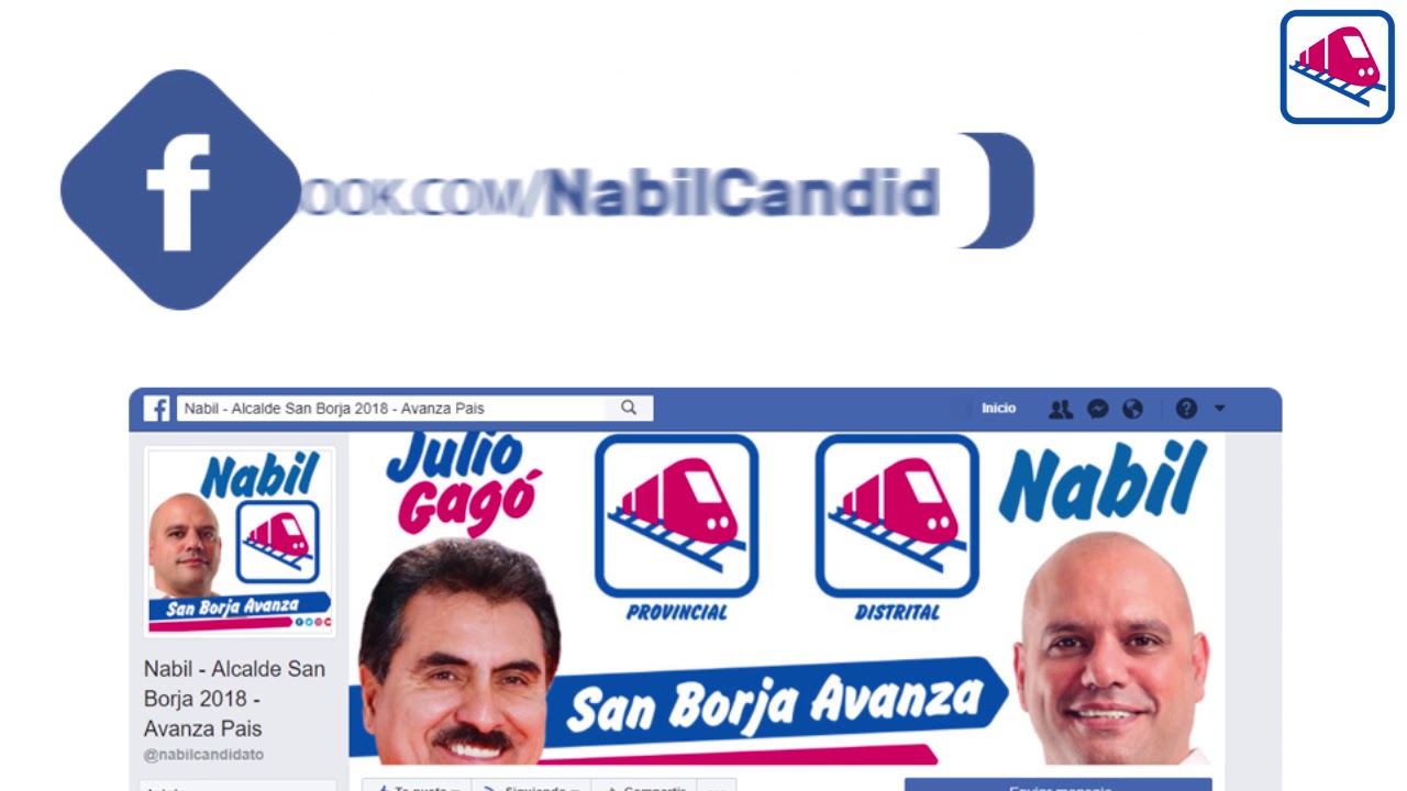 nabil hamideh candidato san borja - YouTube