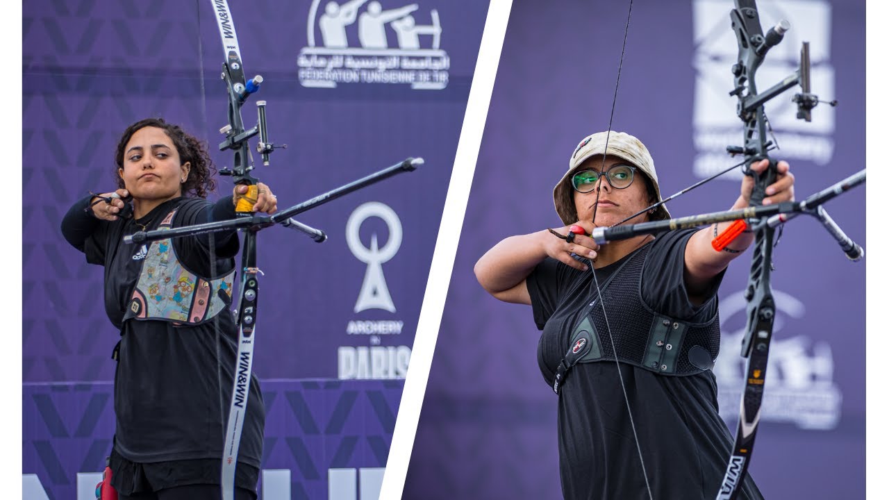 Rana Kamel v Jana Ali – recurve women gold | Nabeul 2023 African Championships - YouTube