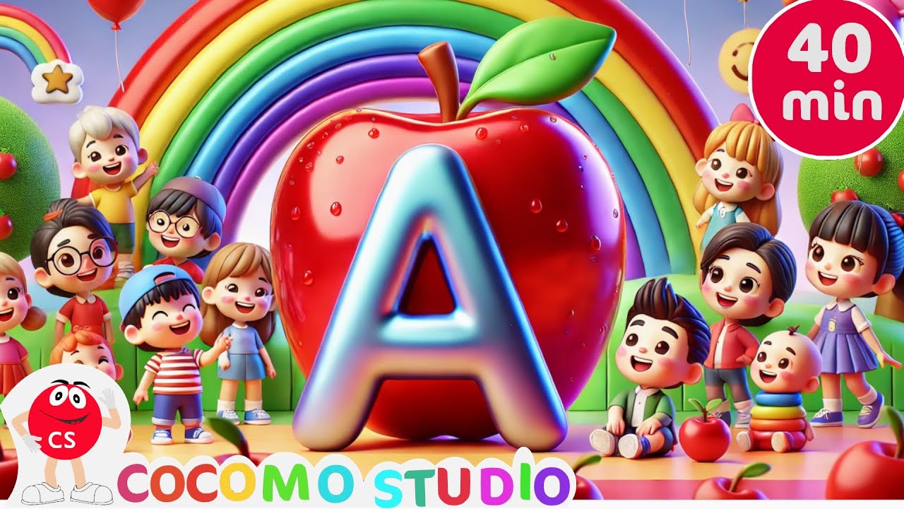 ABC - Phonics Song with TWO Words - ABC Alphabet Songs with Sounds for ...