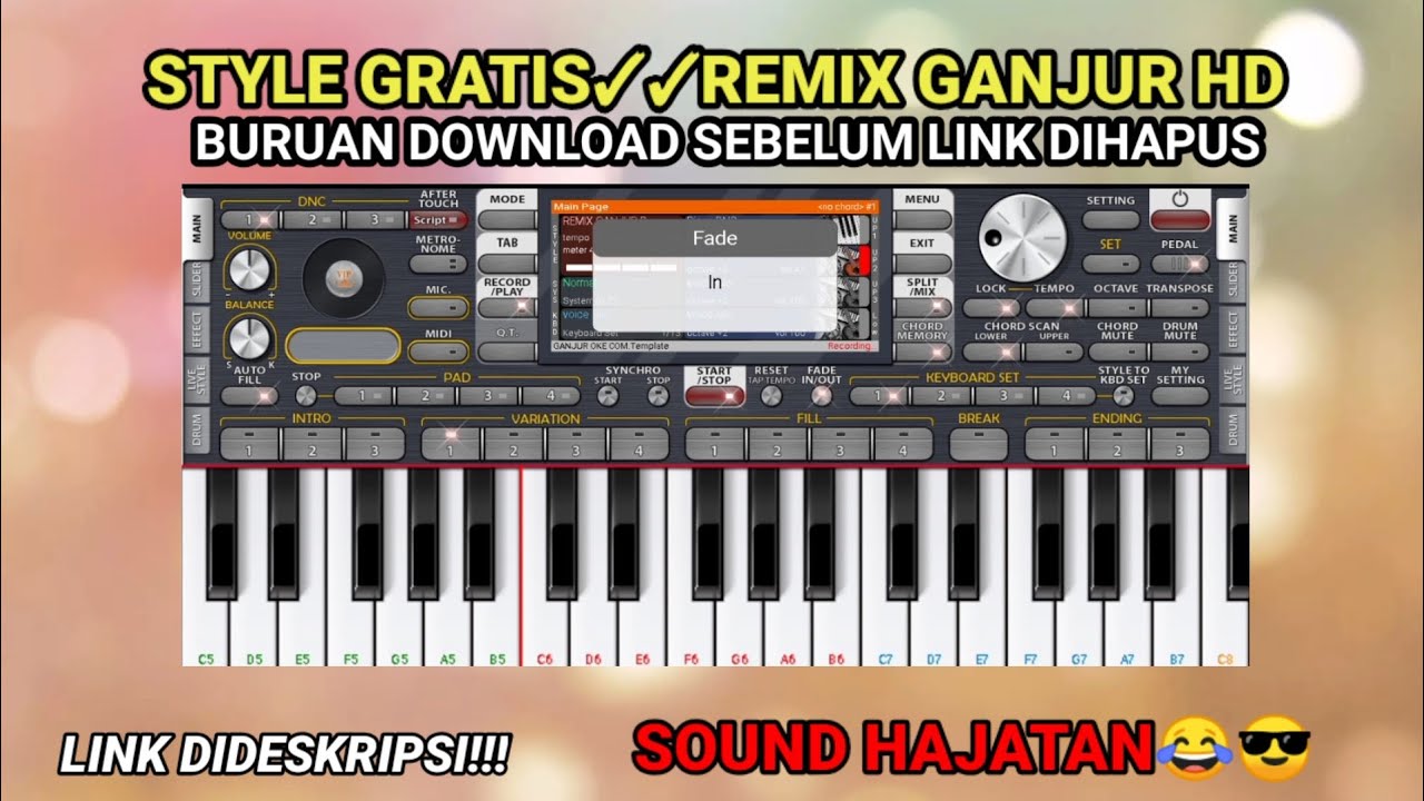 SET GRATIS!!REMIX_DHUT🎹GANJUR HD SUPORT ORG 2024(link dideskripsi ...