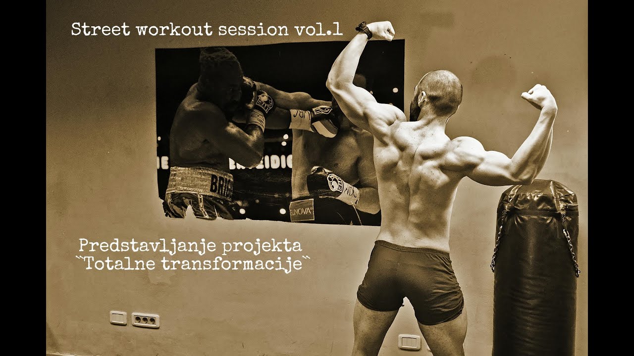 Street workout session 1(Razboj, vratilo, sklekovi)| Predstavljanje ...