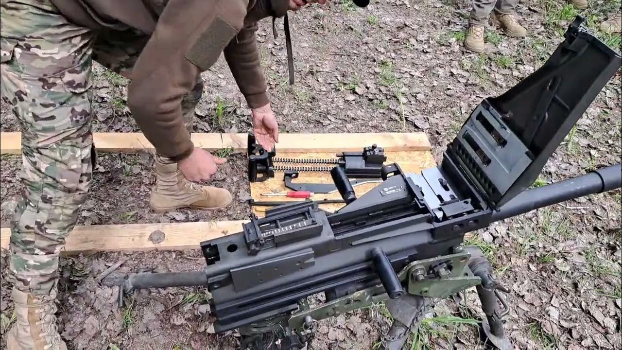 мк 19 американський автоматичний станковий гранатомет Обслуговування