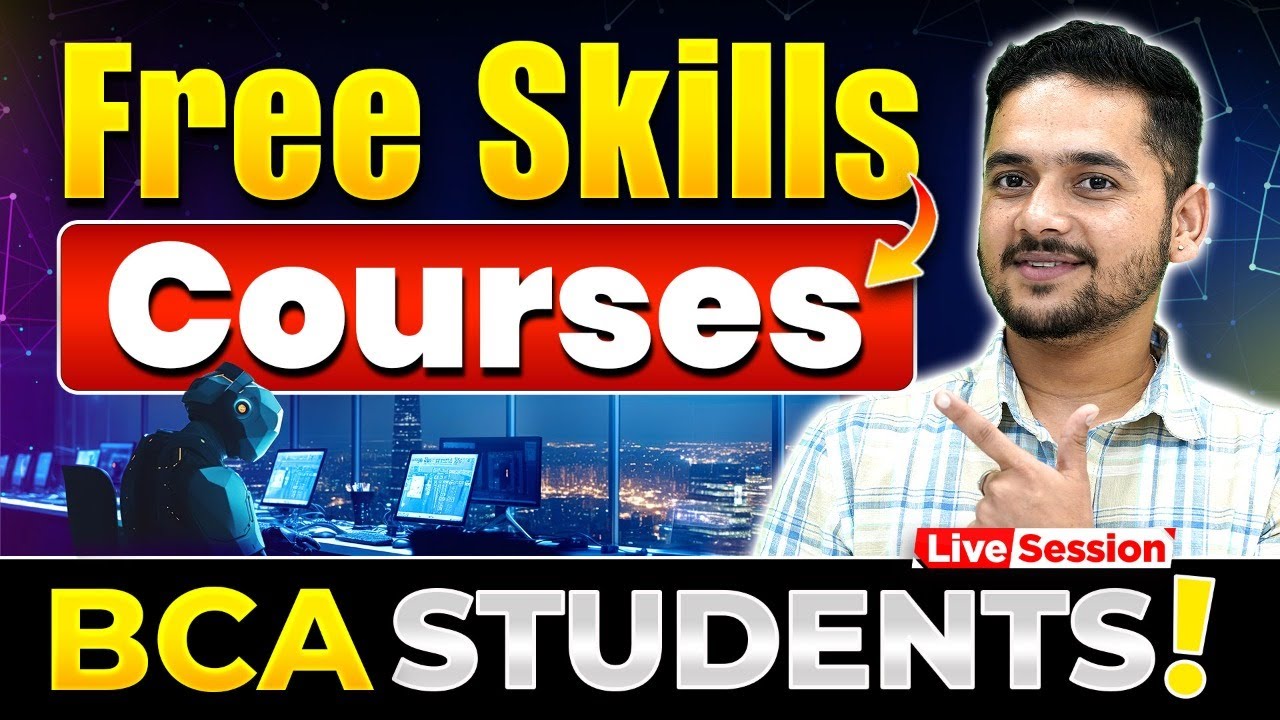 💥FREE Online Courses With Certificate | BCA Syllabus 2025 | BCA Course ...
