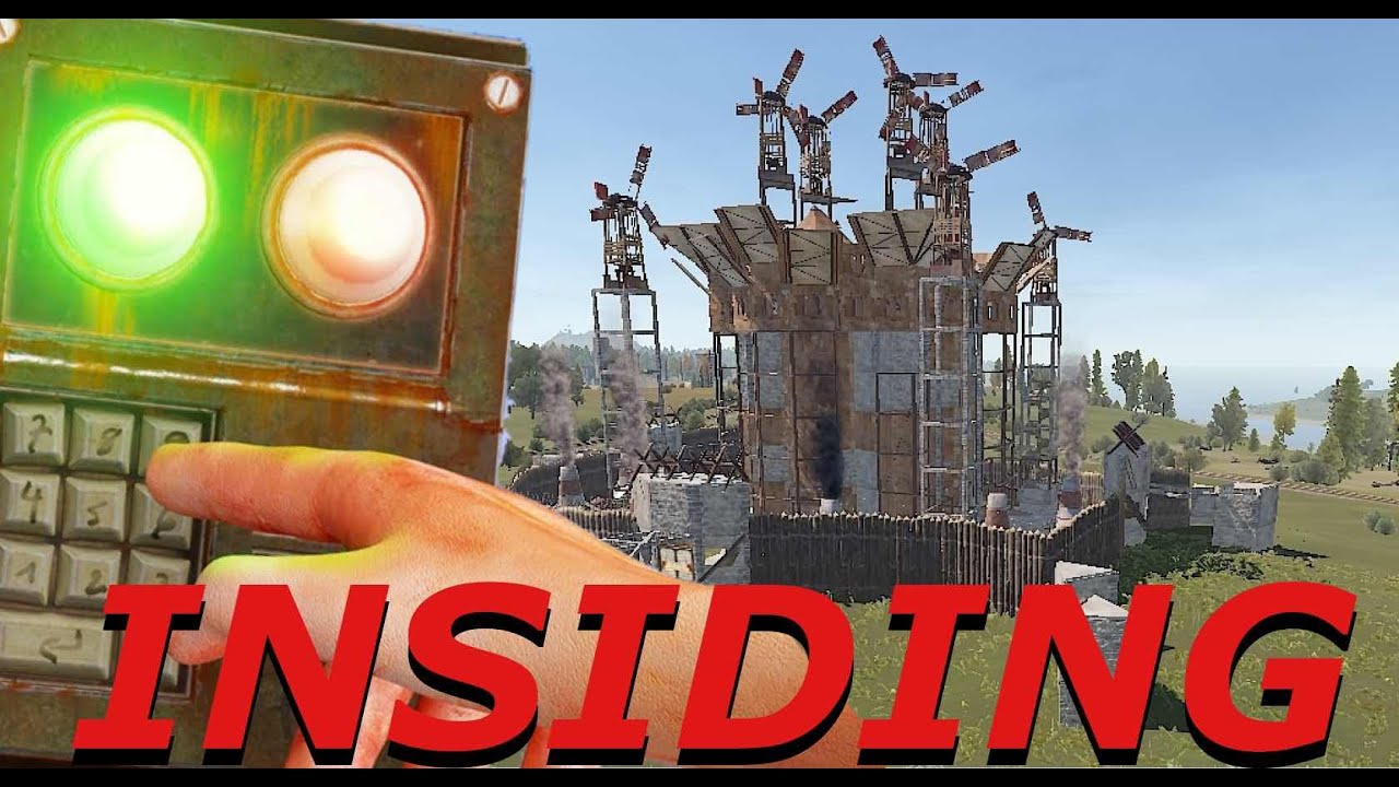 RUST INSIDING // BACKDOORING RIVAL CLANS // RUST MAIN SCENE - YouTube