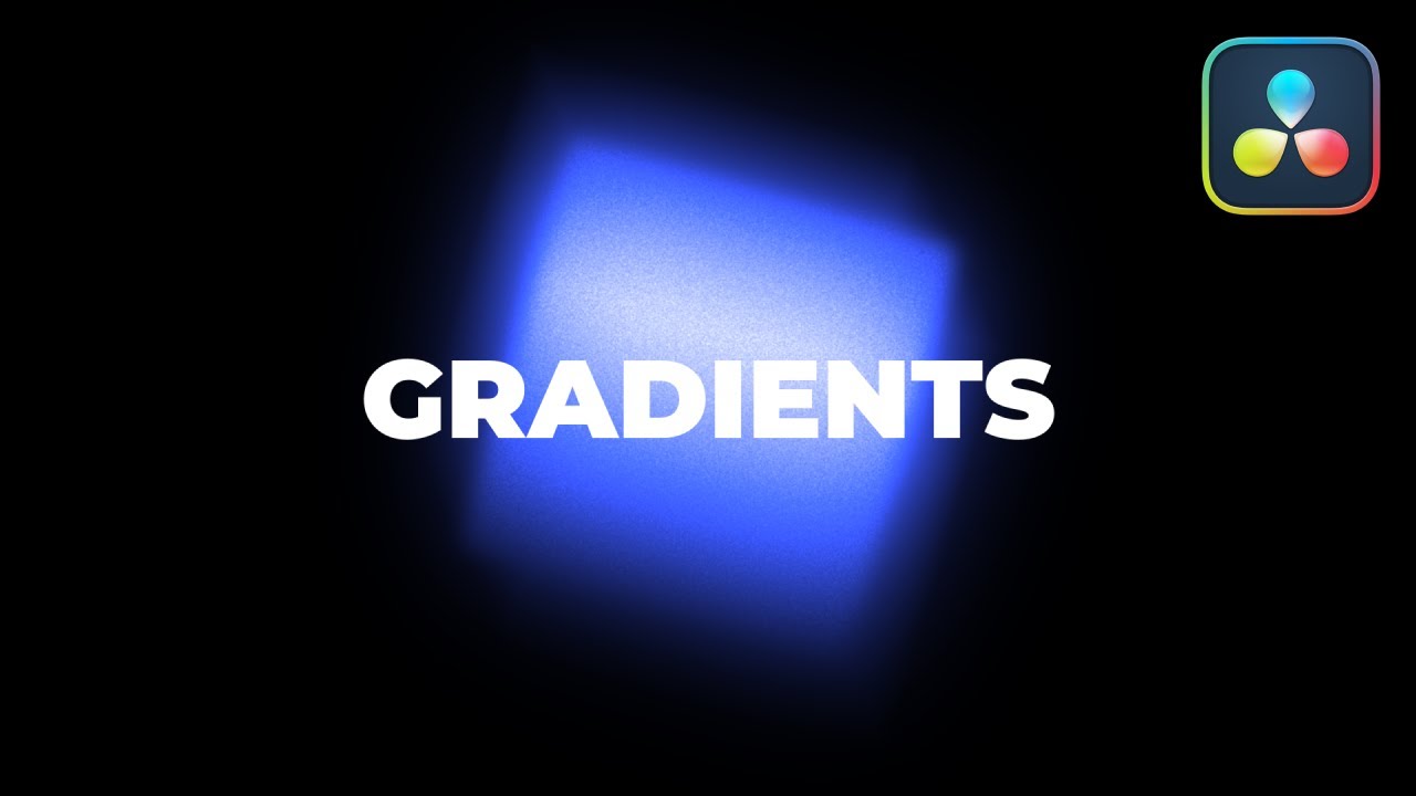 Gradient Effect in DaVinci Resolve (Motion Graphics Tutorial) - YouTube