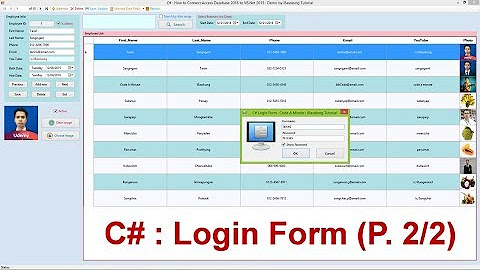 C# and MS Access Database Tutorials | Workshop for Complete Beginners - YouTube