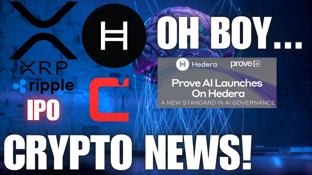 Ripple XRP IPO 📢ProveAI on Hedera WTF CasperLabs CRYPTO NEWS - YouTube