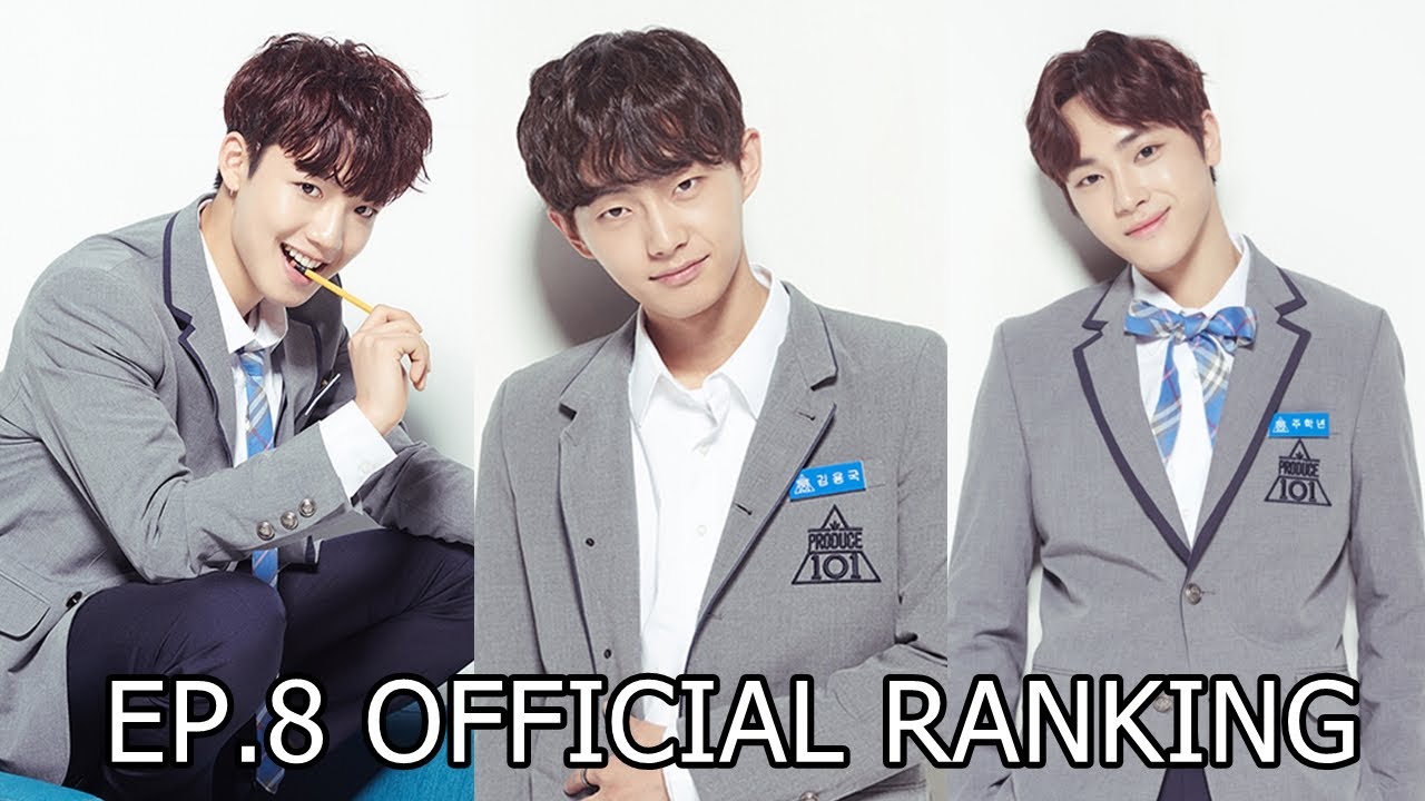 PRODUCE 101 S2 OFFICIAL RANKING (TOP 20) EP.8 - YouTube