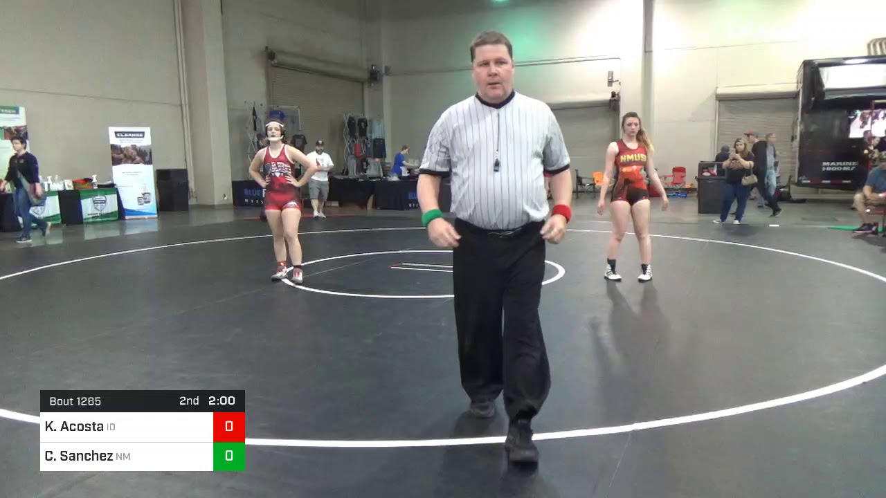 138 Lbs Consi Of 8 2 Kayli Acosta Team Idaho Vs Cassidy Sanchez Team ...