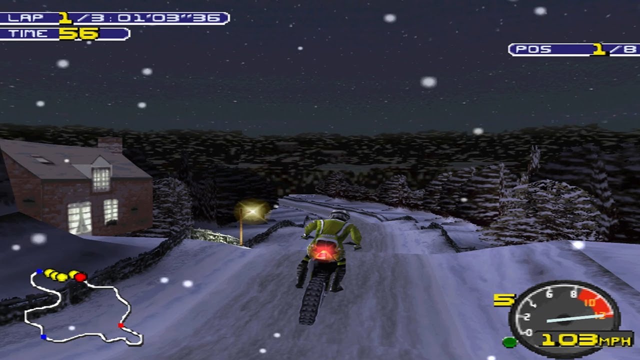 Moto Racer 2 Gameplay Moto X Championship (PSX) - YouTube
